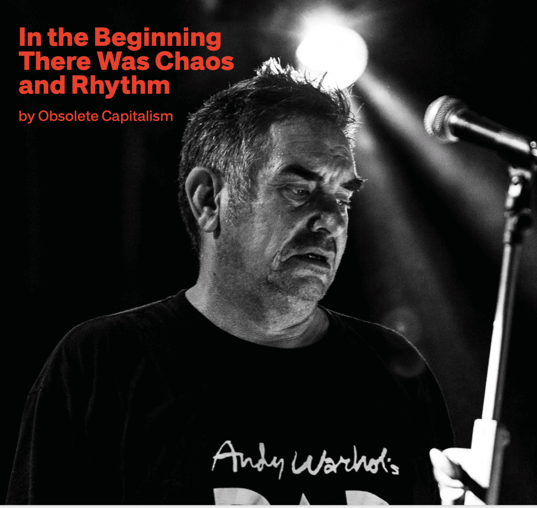 Mark Stewart’s Interview / Pop Group / Maffia by Onda Rock webzine ...