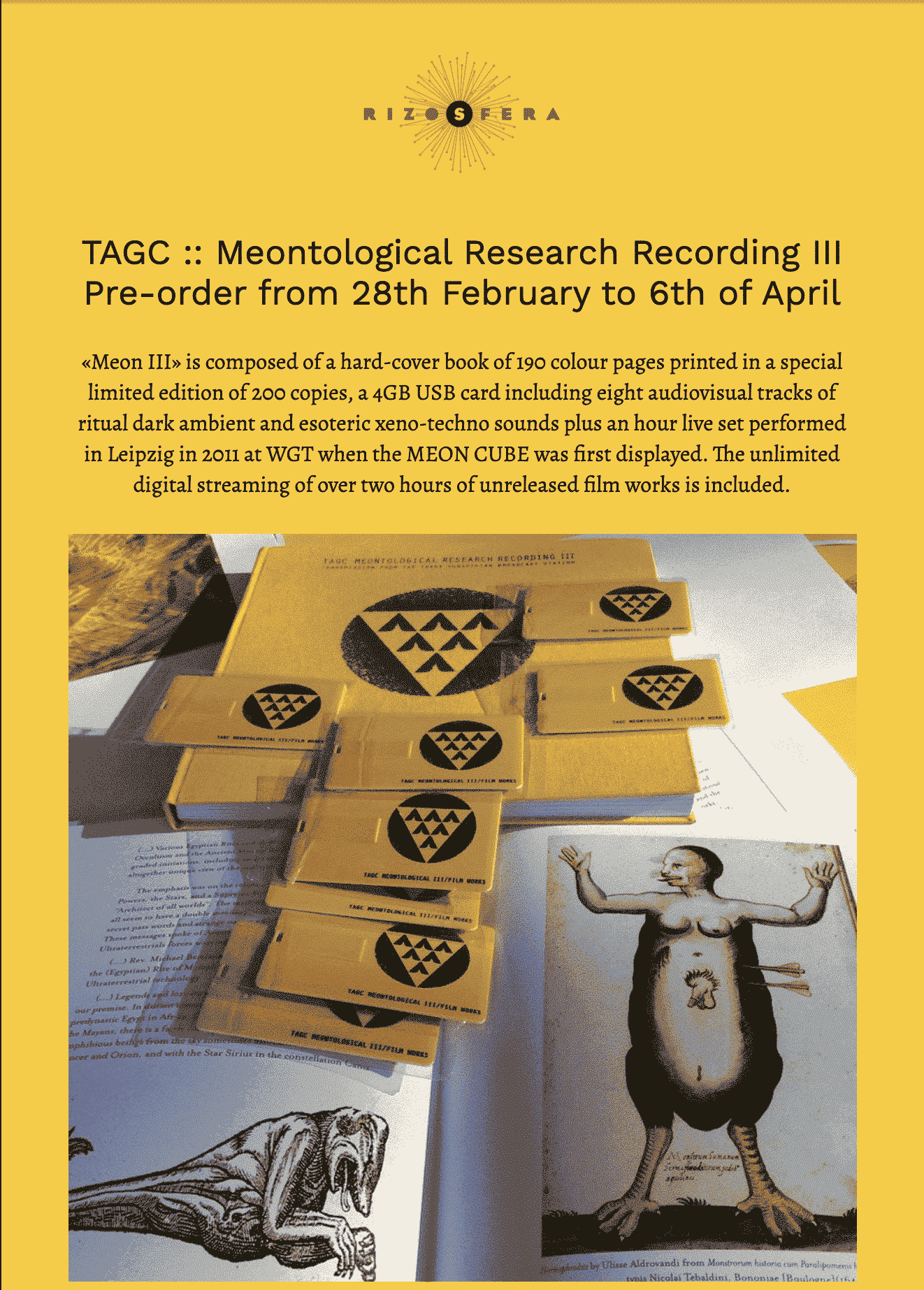 Rizosfera Newsletter March 2021 :: TAGC’s New Album Meon 3 Pre-order ...