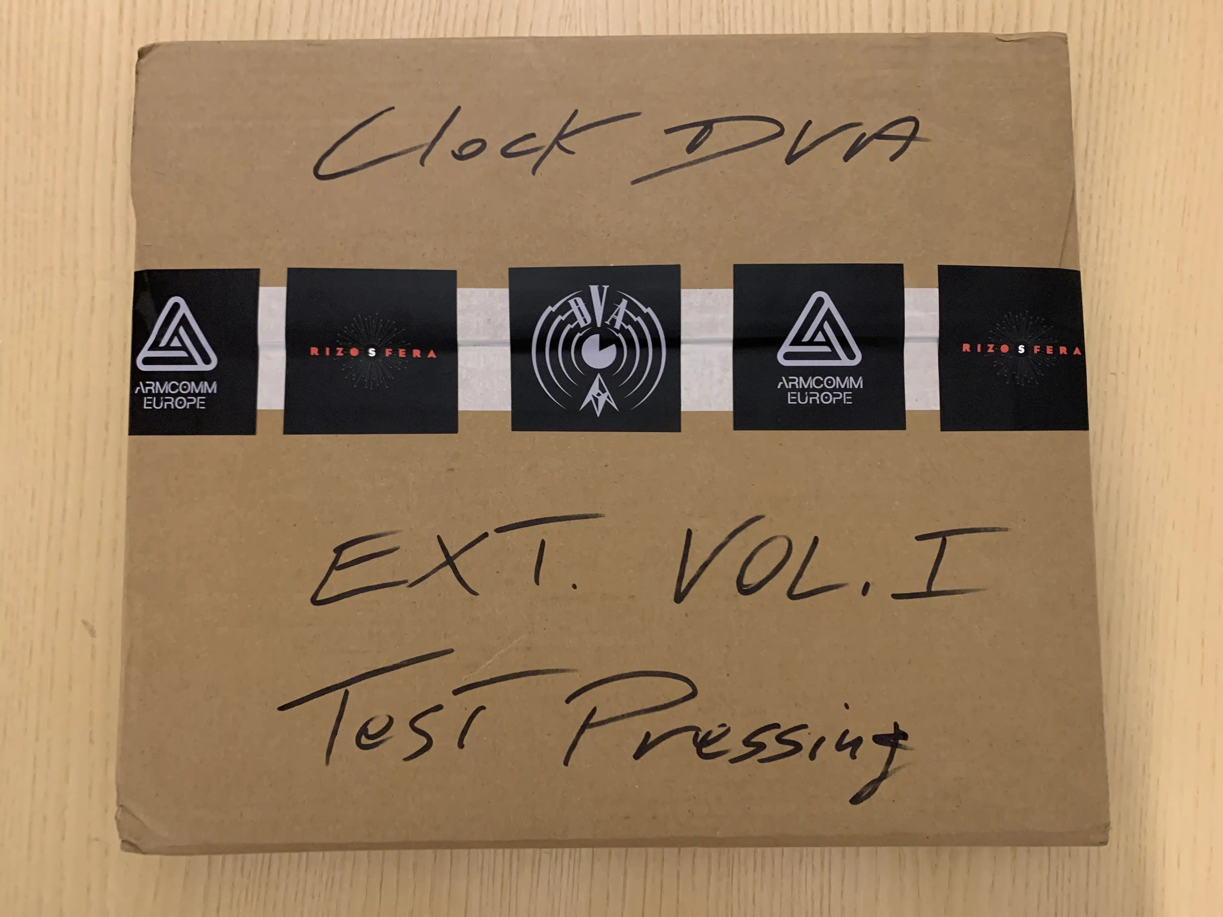 CLOCK DVA’S EXT VOL. I :: THE TEST PRESSINGS HAVE ARRIVED TODAY ...